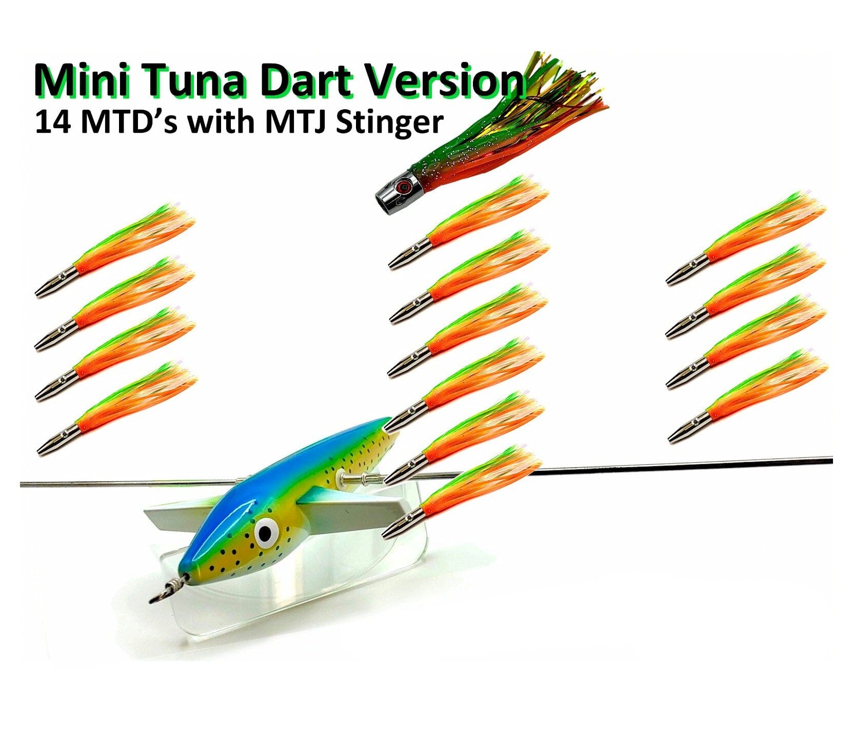 19" Sidewinder Directional Bars-Mini Tuna Dart Version